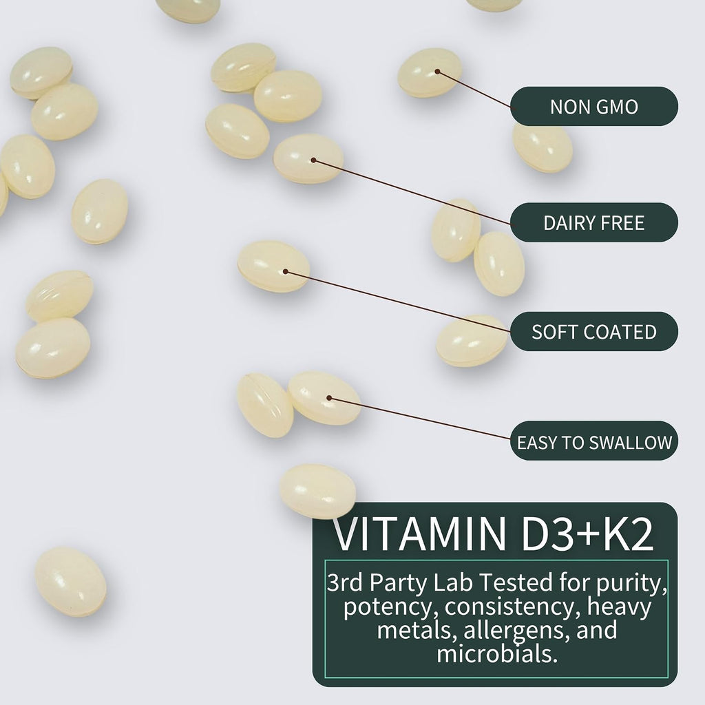 vitamin D3 K2 for overall wellness