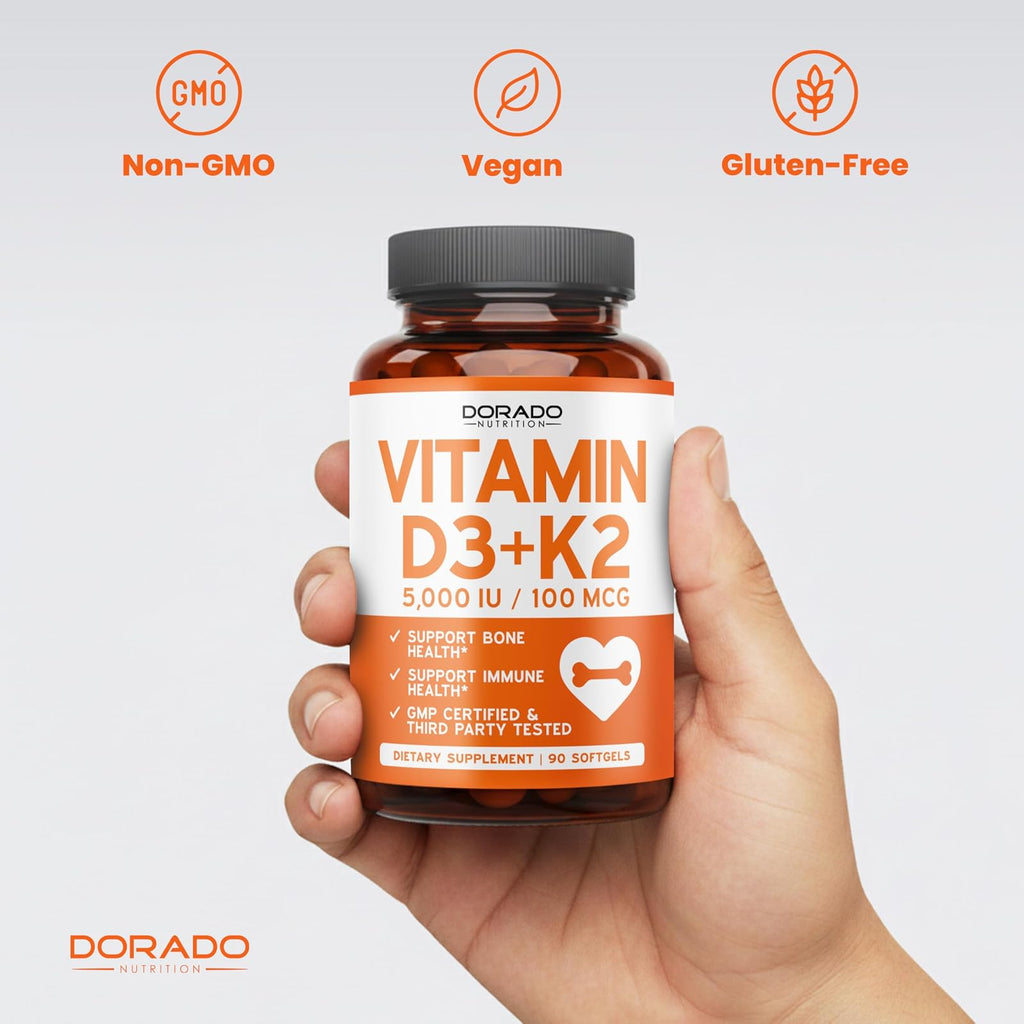 Vitamin D3 K2 for overall wellness