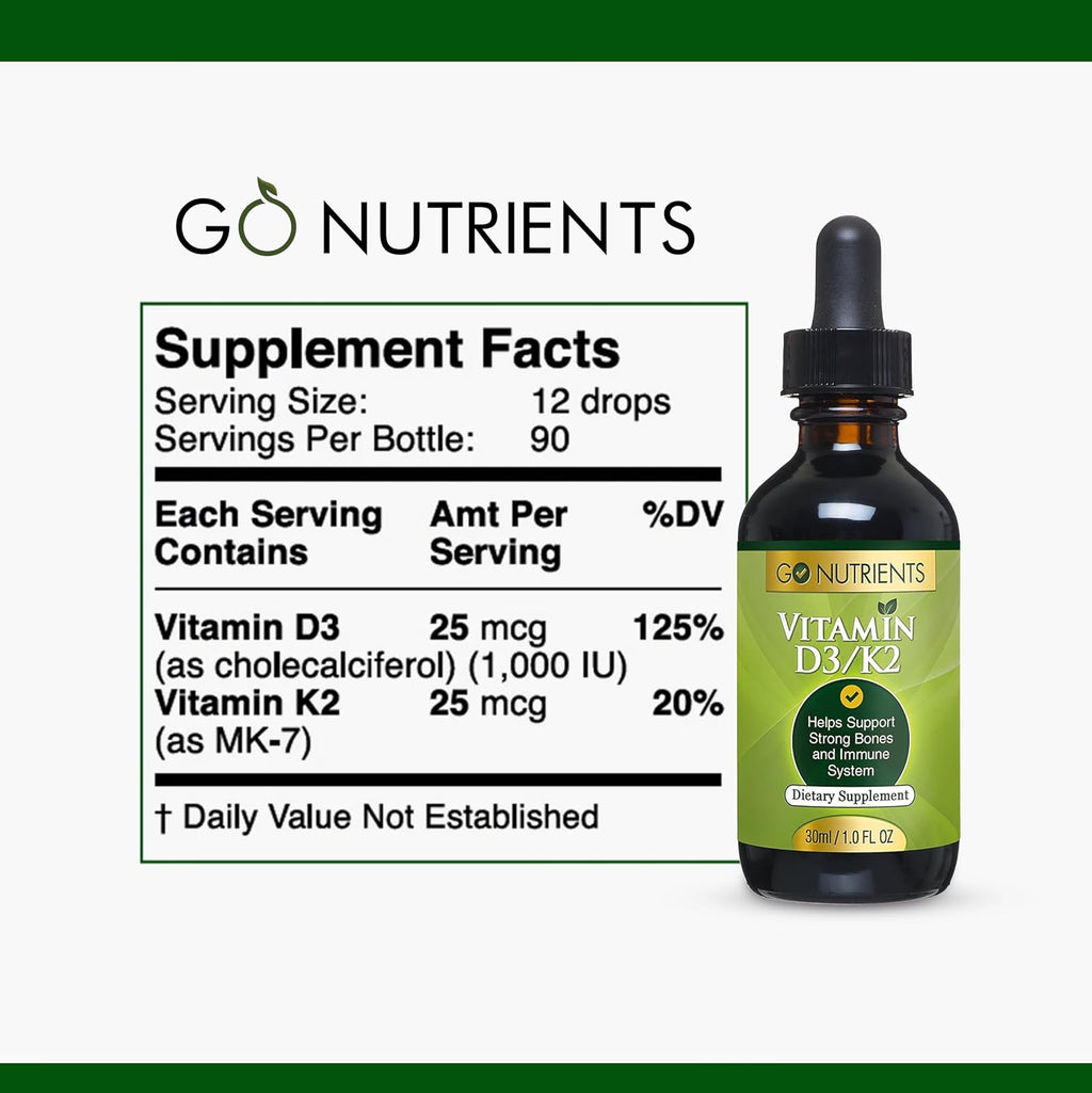 vitamin D3 K2 for overall wellness
