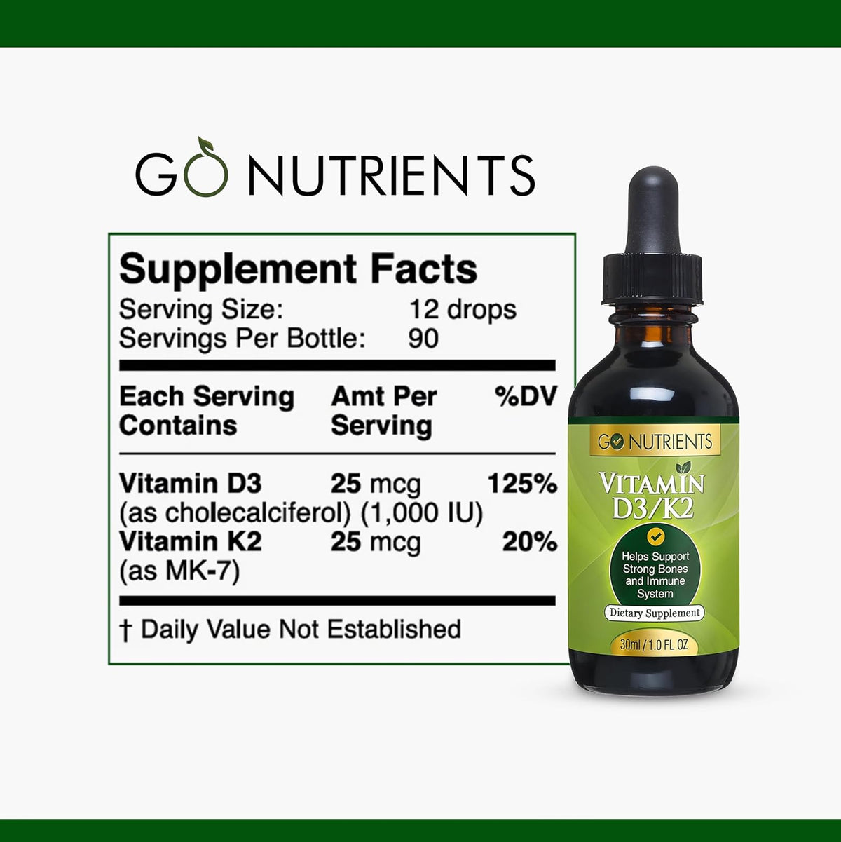vitamin D3 K2 for overall wellness