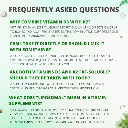 Vitamin D3 K2 for overall wellness
