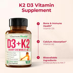 Vitamin D3 K2 for strong bones