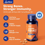 Vitamin D3 K2 for strong bones
