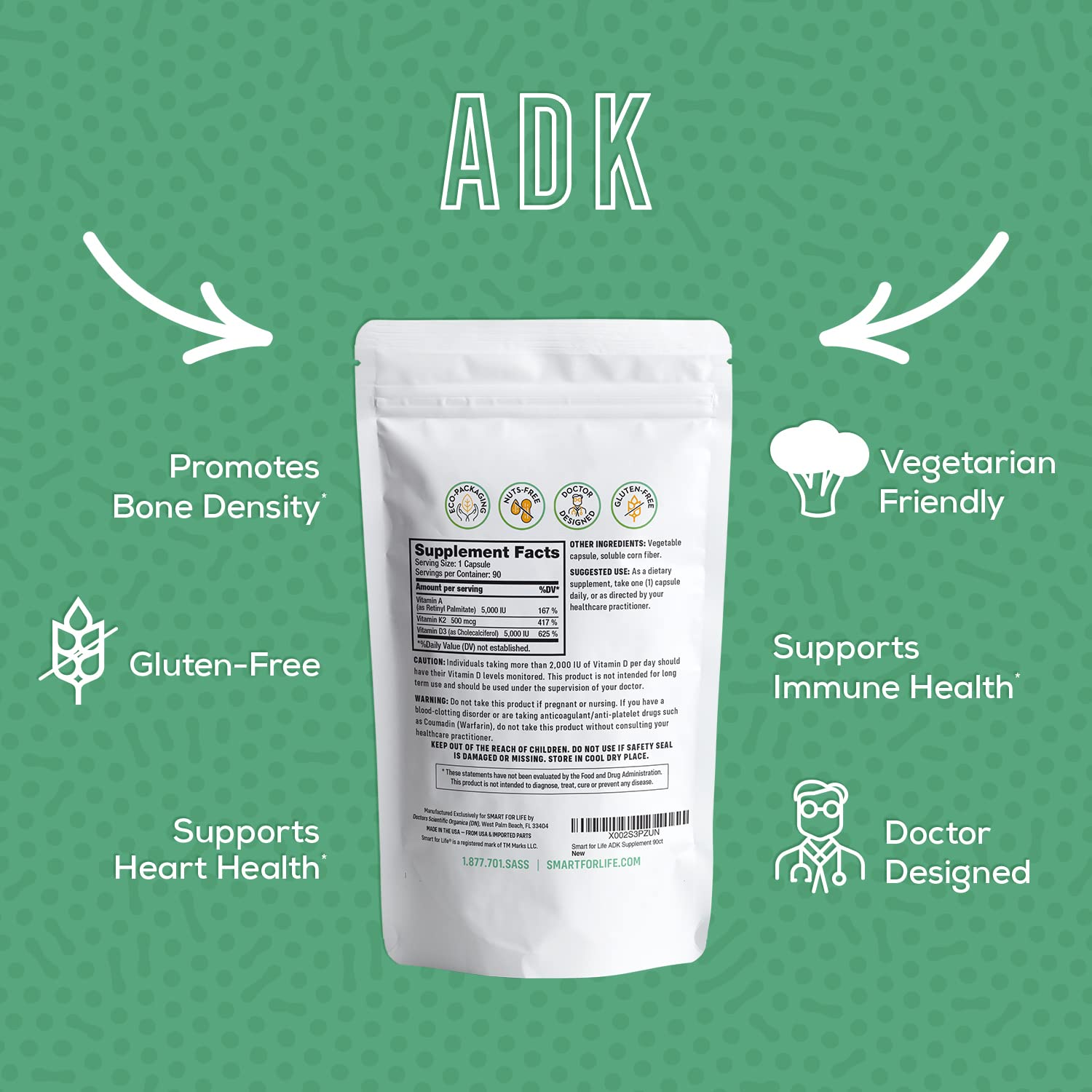 Vitamin D3 K2 for strong bones