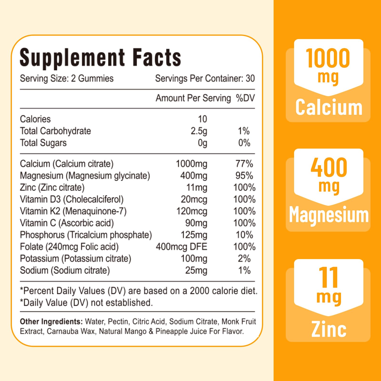 vitamin D3 K2 gummies for better absorption