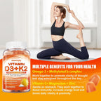 vitamin D3 K2 gummies for bone strength