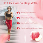 Vitamin D3 K2 gummies for energy boost