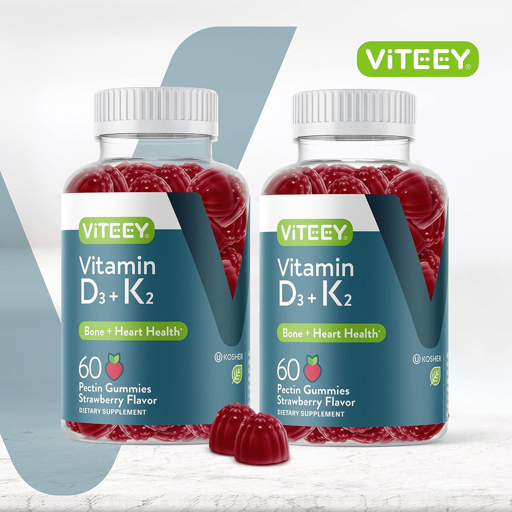 Vitamin D3 K2 gummies for immune support