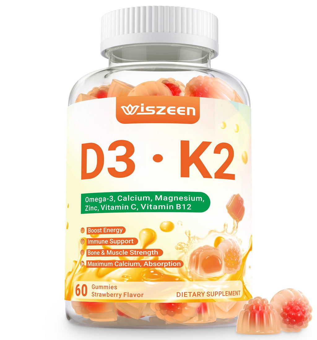 Vitamin D3 K2 gummies for immune support