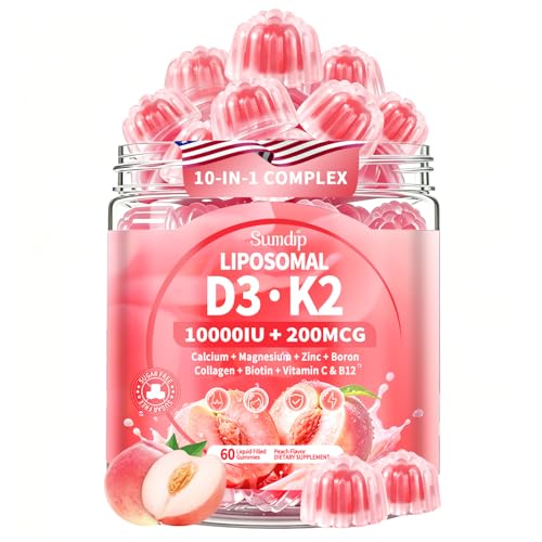 Vitamin D3 K2 gummies for immune support