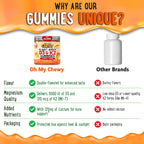 Vitamin D3 K2 gummies for immune support