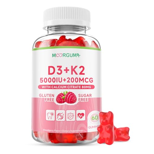 Vitamin D3 K2 gummies for immunity