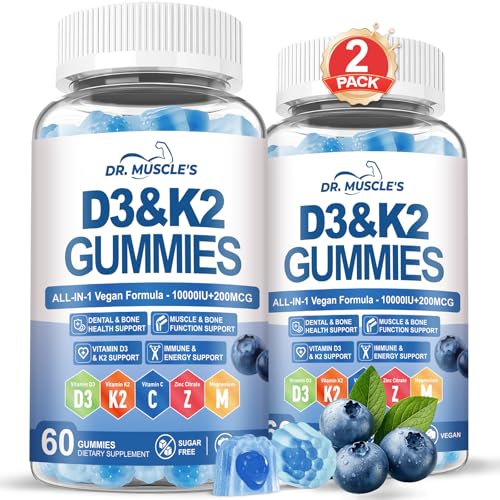 Vitamin D3 K2 gummies for immunity