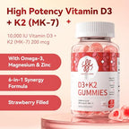 Vitamin D3 K2 gummies for strong bones