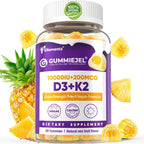 Vitamin D3 K2 gummy supplements