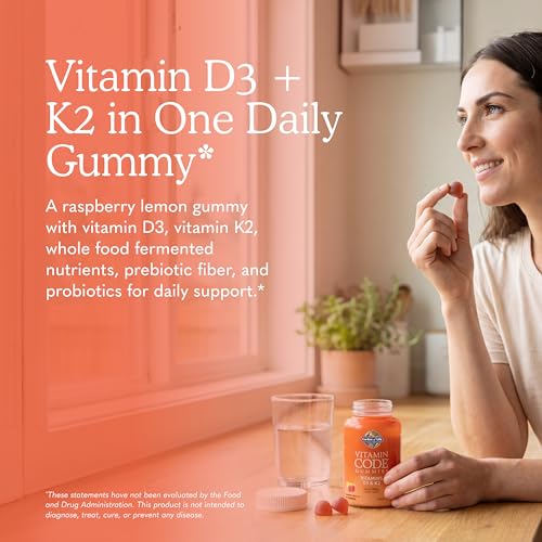 Vitamin D3 K2 gummy supplements