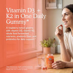 Vitamin D3 K2 gummy supplements