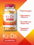 Vitamin D3 K2 immune support