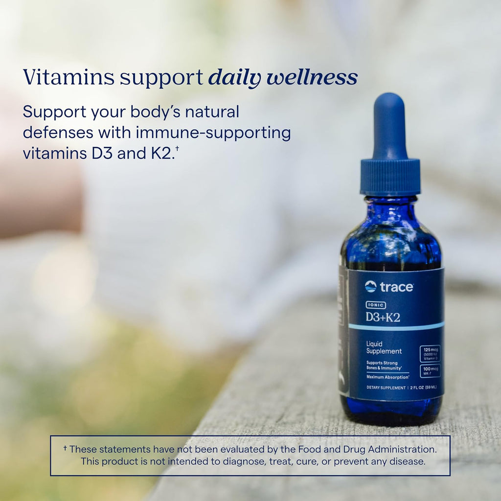 Vitamin D3 K2 immune support