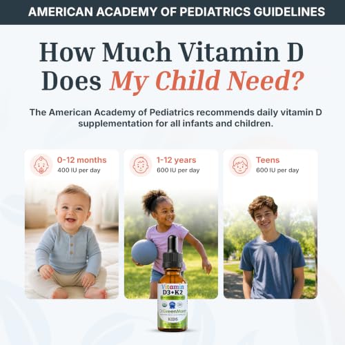 Vitamin D3 K2 liquid for kids