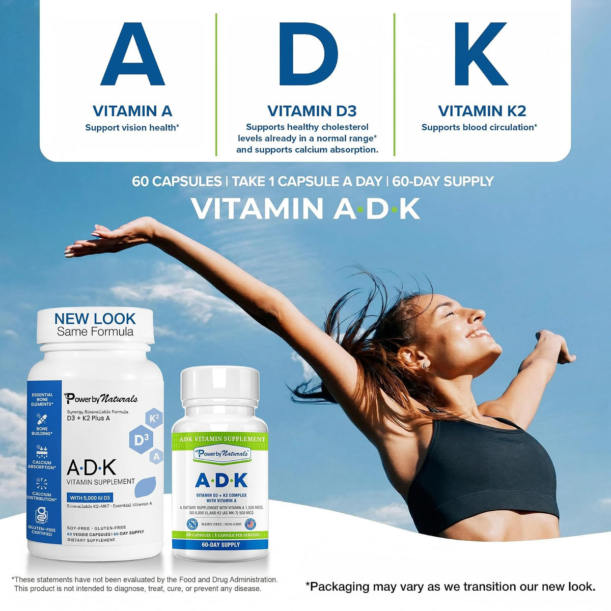 Vitamin D3 K2 MK-7 health benefits