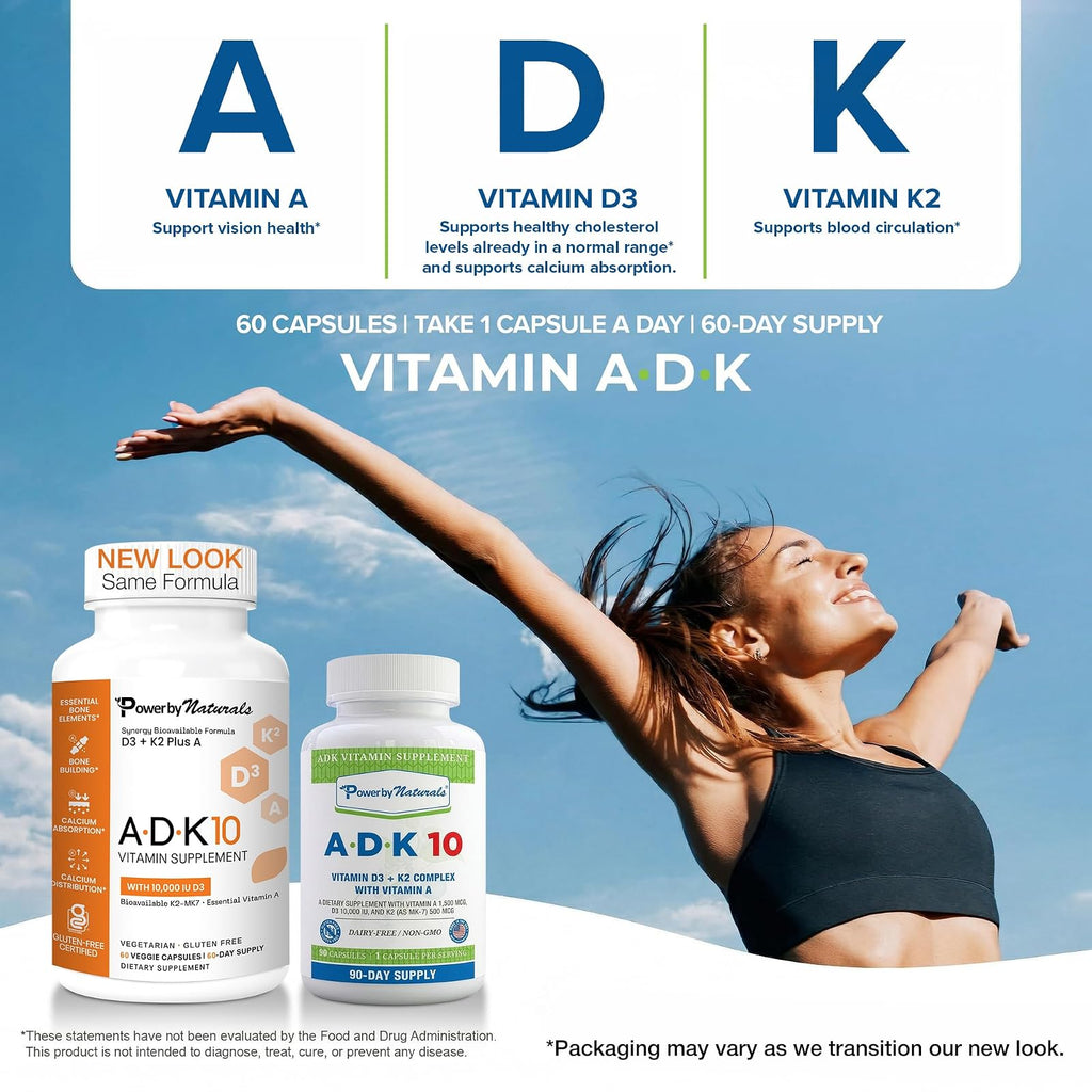 Vitamin D3 K2 MK-7 health benefits