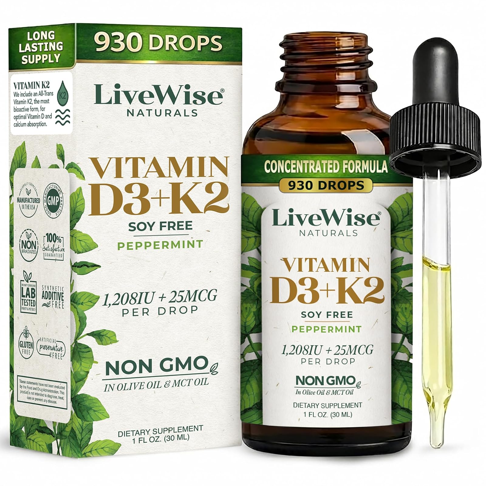 vitamin d3 k2 peppermint drops