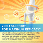 vitamin D3 K2 softgels for daily wellness