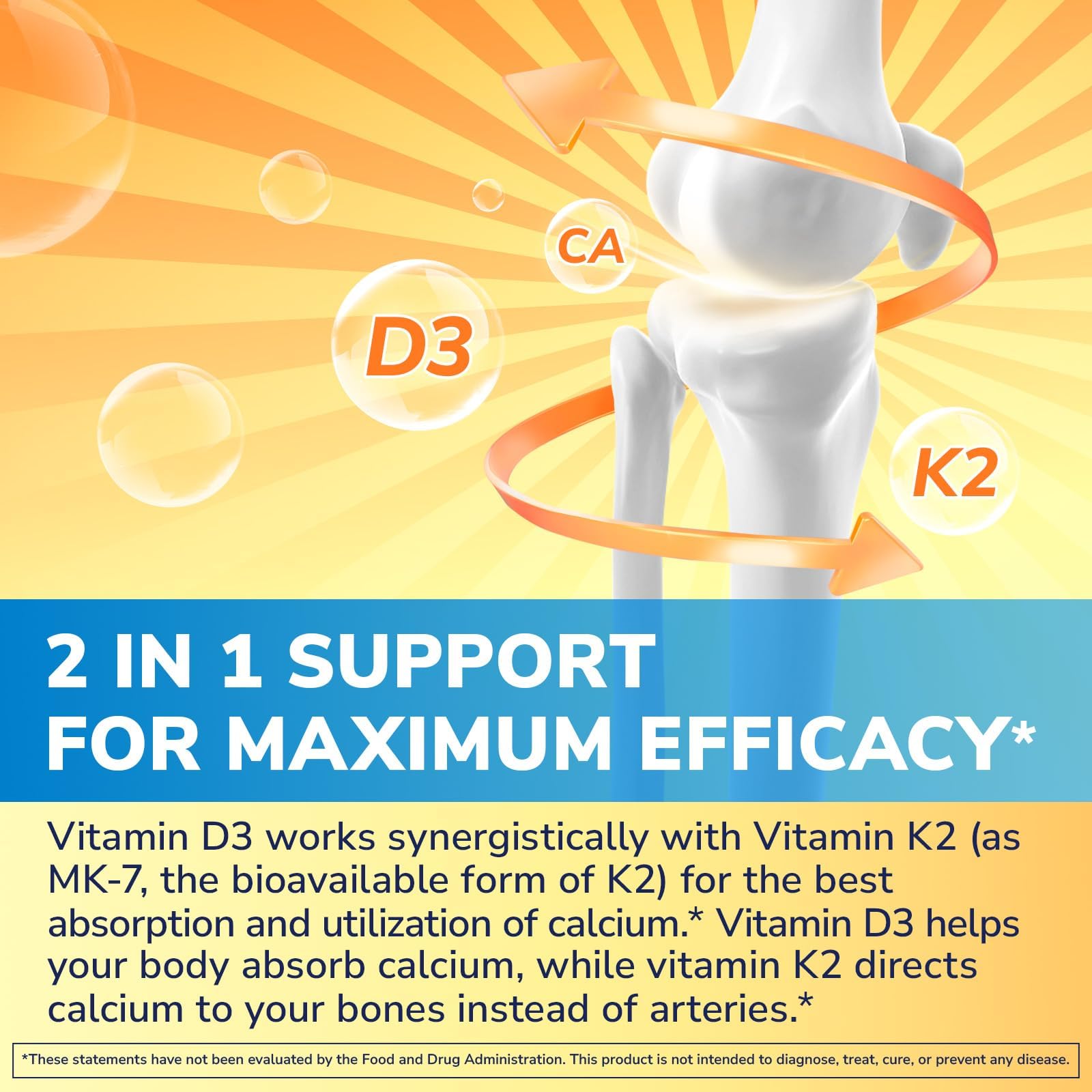 vitamin D3 K2 softgels for daily wellness