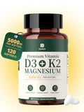 Vitamin D3 K2 softgels for immune support
