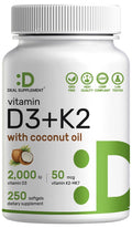 vitamin d3 k2 softgels for immunity
