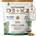 Vitamin D3 K2 softgels for immunity