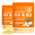 Vitamin D3 K2 softgels for immunity