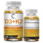 Vitamin D3 K2 softgels for immunity