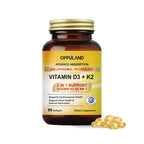 Vitamin D3 K2 softgels for immunity