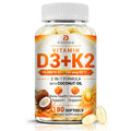 Vitamin D3 K2 softgels for immunity