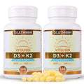 Vitamin D3 K2 softgels for immunity