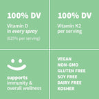 vitamin D3 K2 spray for easy absorption