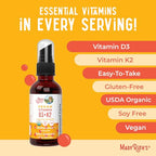 vitamin D3 K2 spray for energy