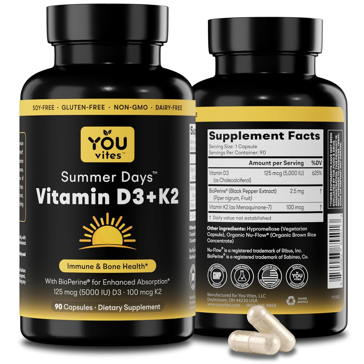 vitamin d3 k2 supplement for health