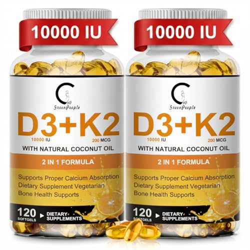 Vitamin D3 K2 supplement for immunity