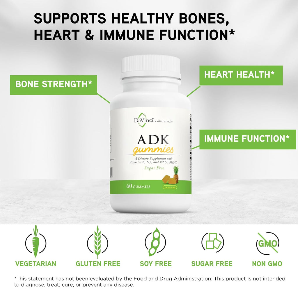 Vitamin D3 K2 supplement gummies