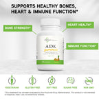 Vitamin D3 K2 supplement gummies