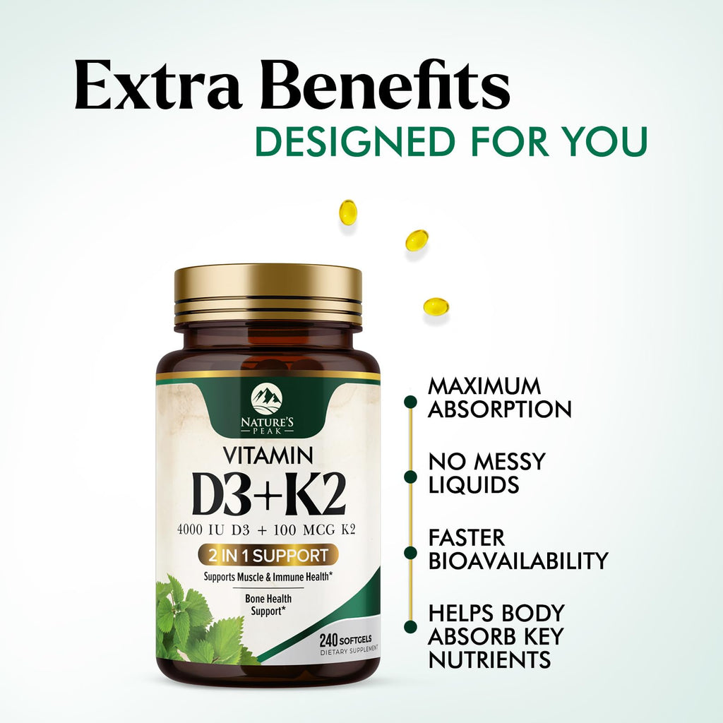 vitamin d3 k2 supports heart health