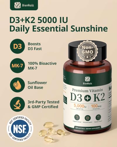 vitamin d3 k2 supports immune function