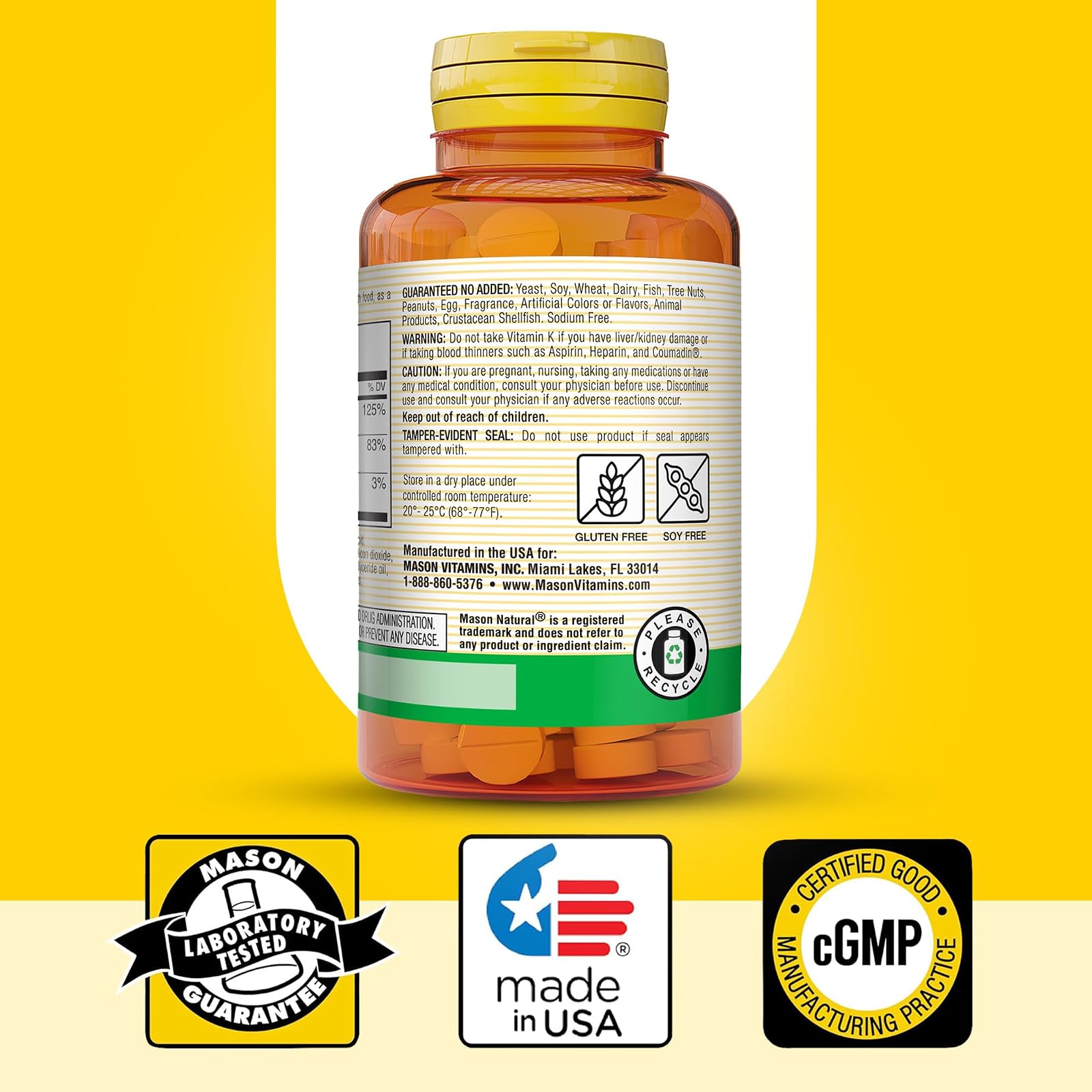Vitamin D3 K2 with calcium tablets