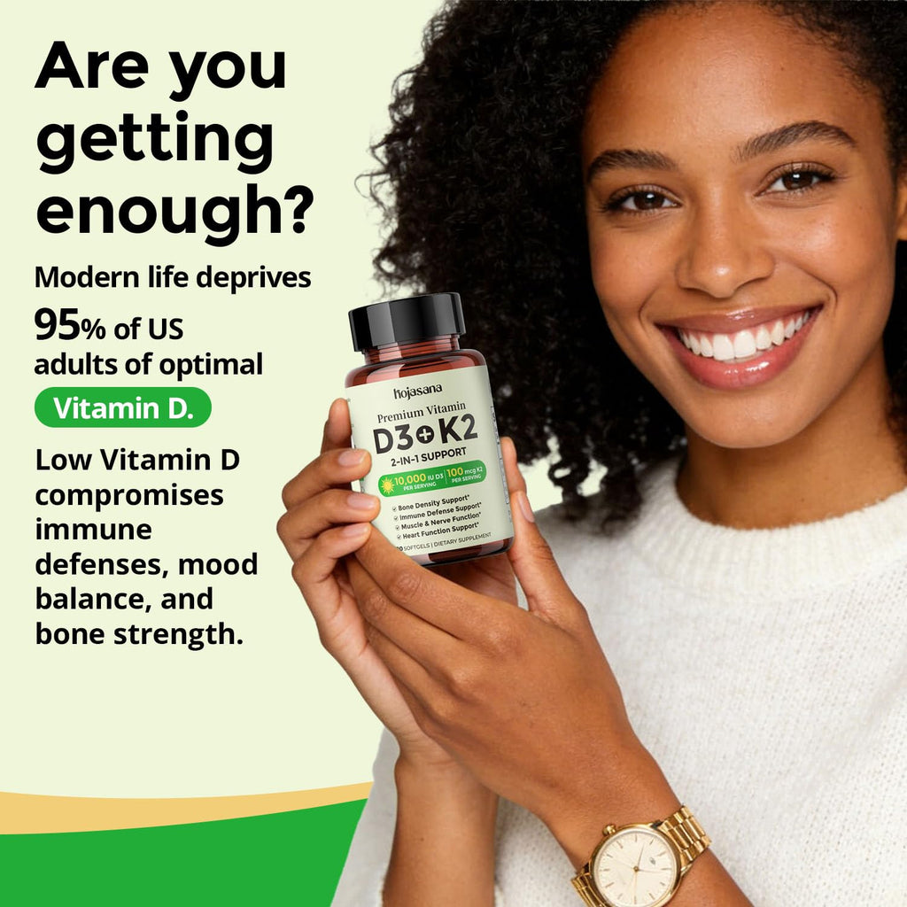 Vitamin D3 K2 with MK-7 benefits