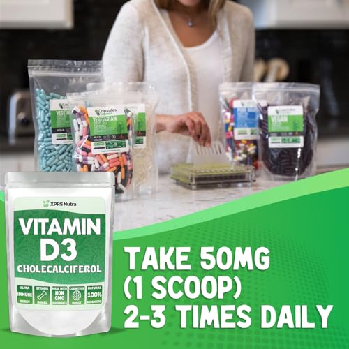Vitamin D3 powder for energy