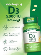 vitamin D3 softgels for daily health