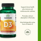 Vitamin D3 softgels for daily wellness